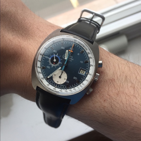 Omega | Accessories | Vintage Automatic Omega Seamaster Chronograph ...